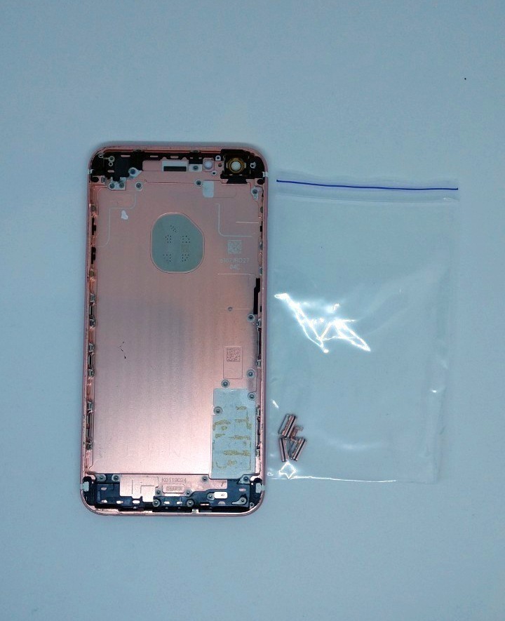 Корпус Apple iPhone 6s Plus Rose Gold крышка (А сток)